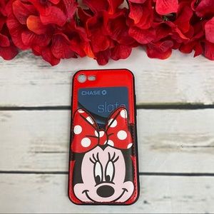 Accessories | Mickey And Minnie Mouse Iphone Case With Wallet | Poshmark